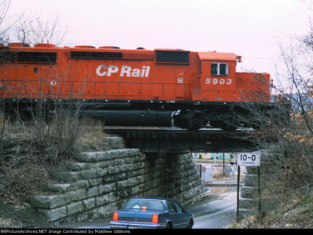 D&H Northbound over Old State Rd-date approximate